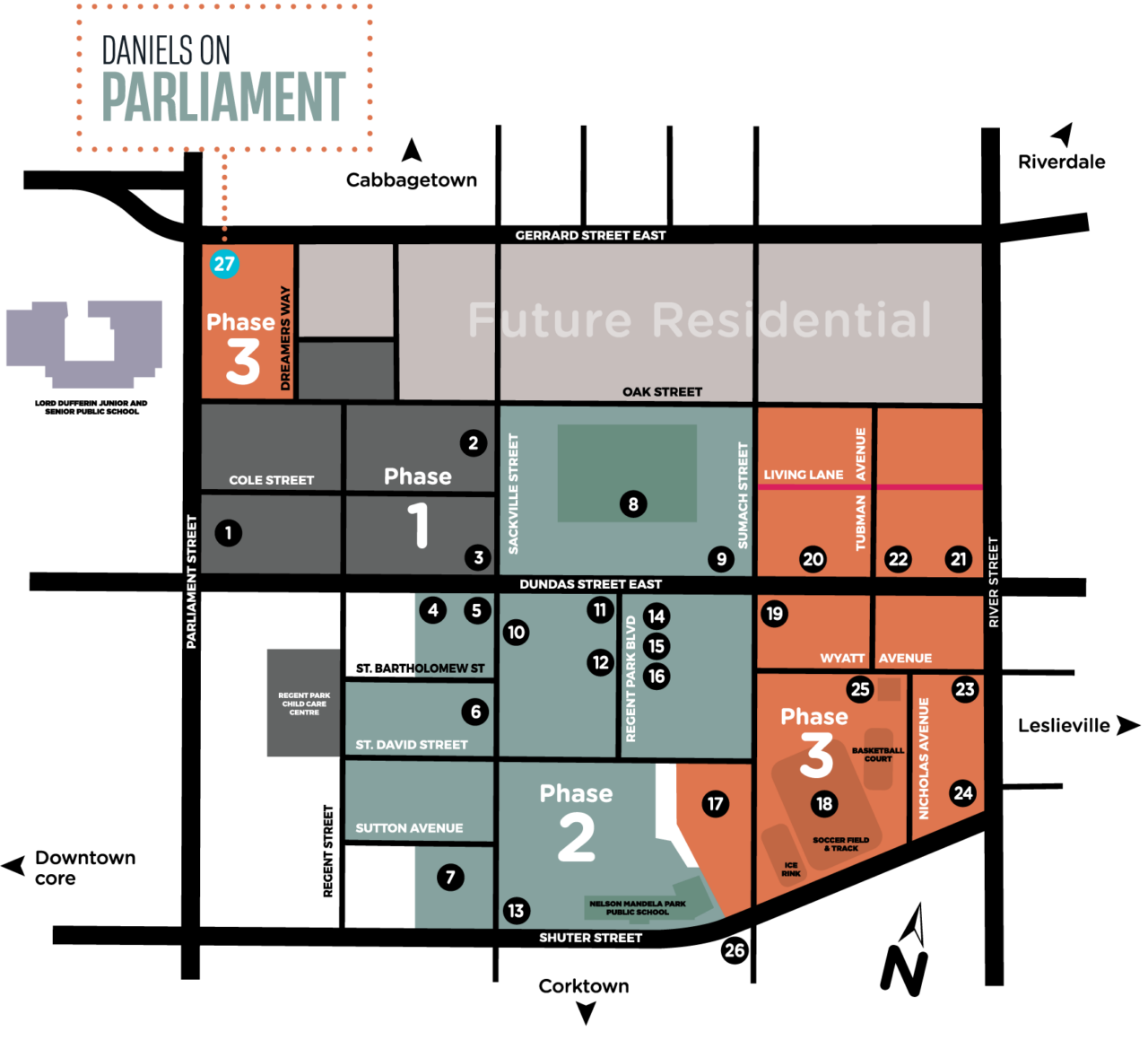 Revitalization Map | Daniels On Parliament
